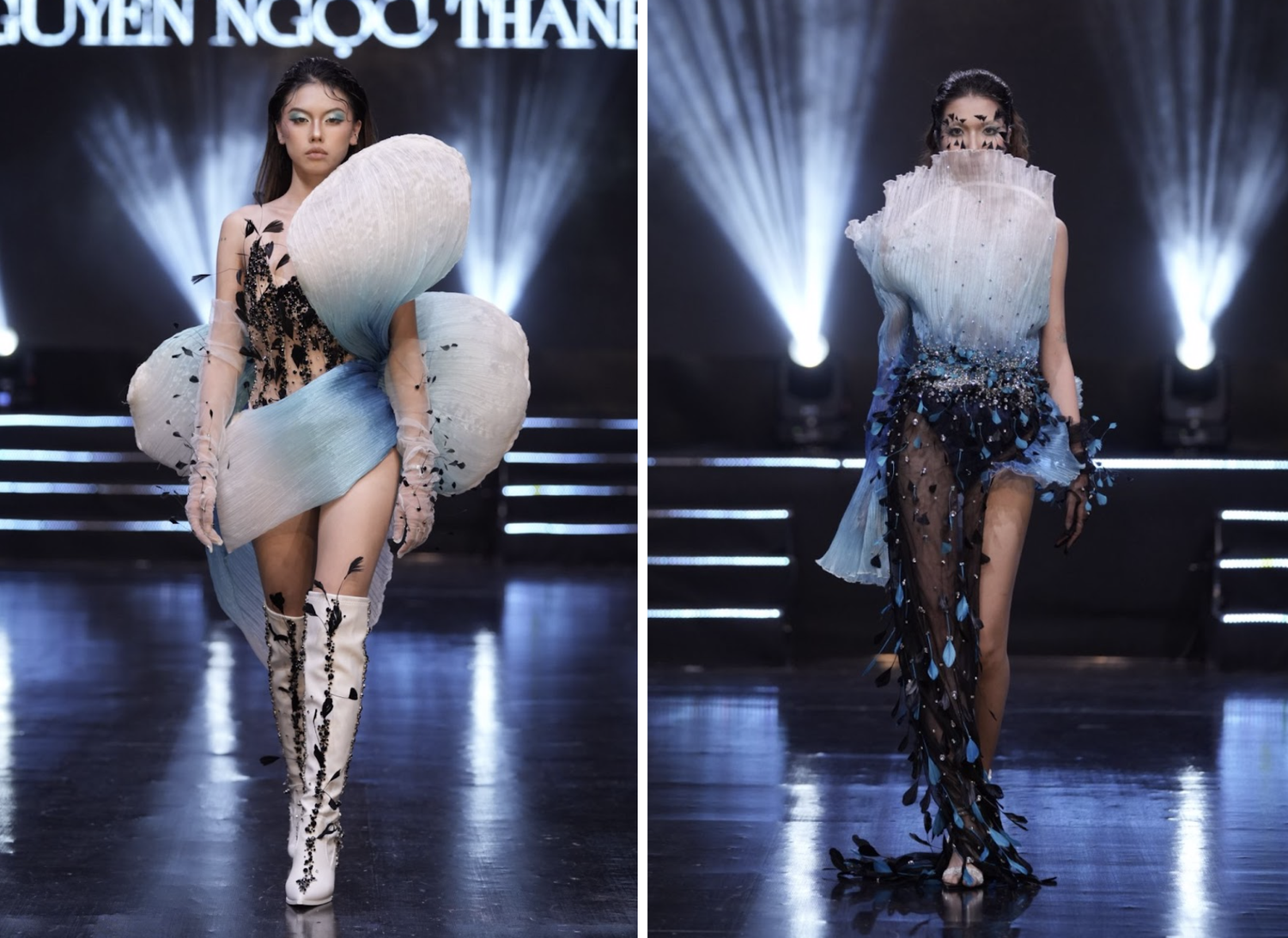 Mãn nhãn Show diễn thời trang tốt nghiệp của sinh viên Trường ĐH Kiến ...