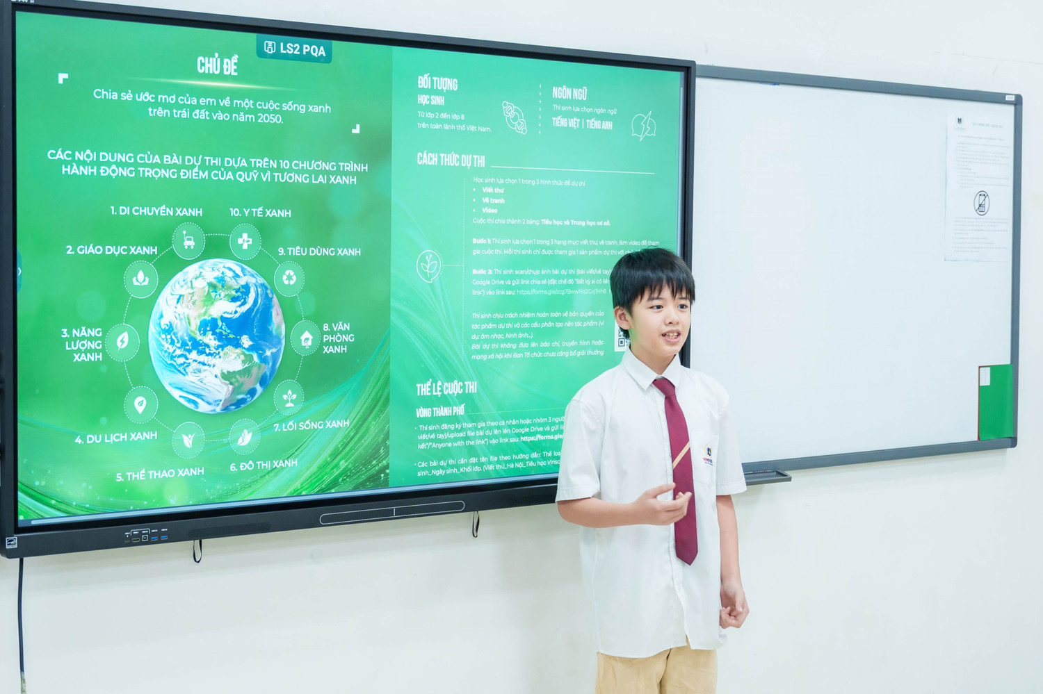 Cuộc thi 'Gửi Tương lai Xanh 2050'- Lan tỏa thông điệp xanh cho thế hệ tương lai | Báo Giáo dục ...