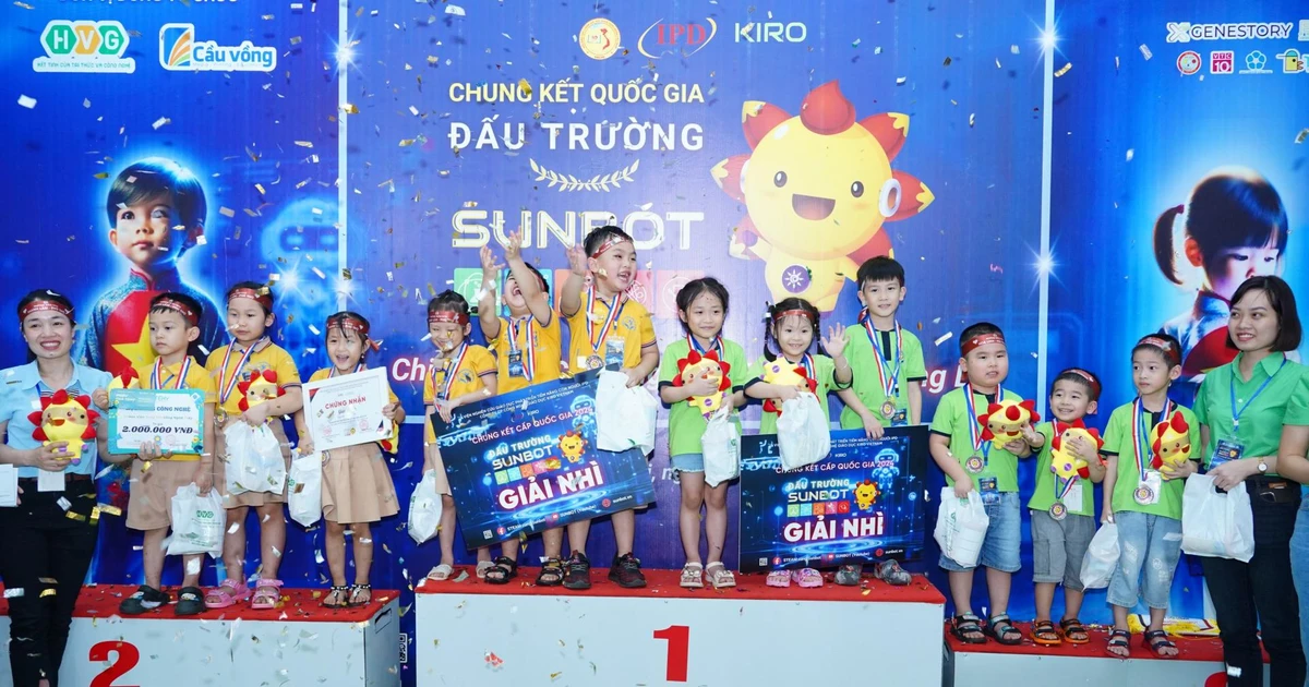 Đấu trường Sunbot cấp quốc gia 2024: Chinh phục công nghệ, kiến tạo tương lai | Báo Giáo dục và ...