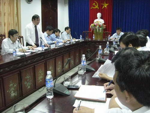 Bộ GD&ĐT Kiểm tra công tác chuẩn bị thi tại Nghệ An