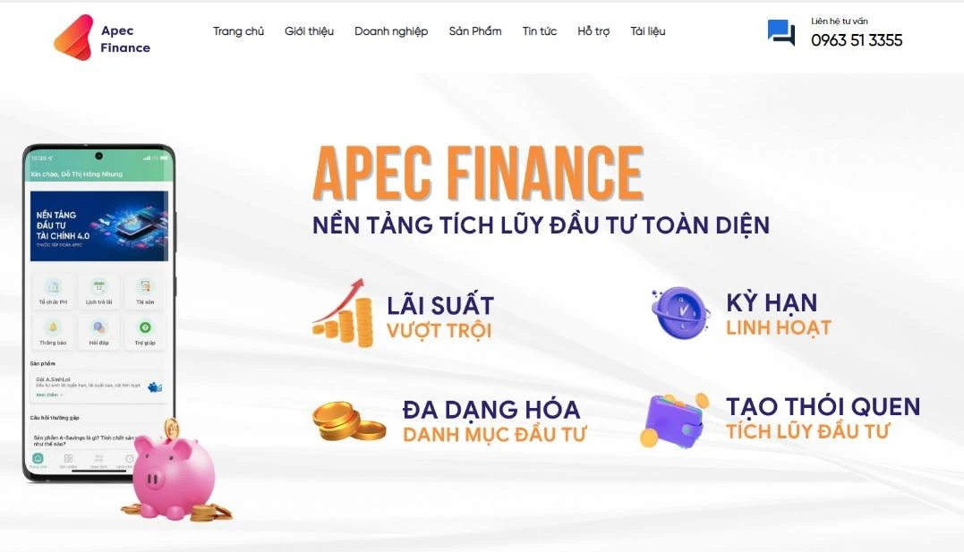Apec Finance gọi đầu tư với tỷ suất sinh lời 300% | Báo Giáo dục và Thời đại Online