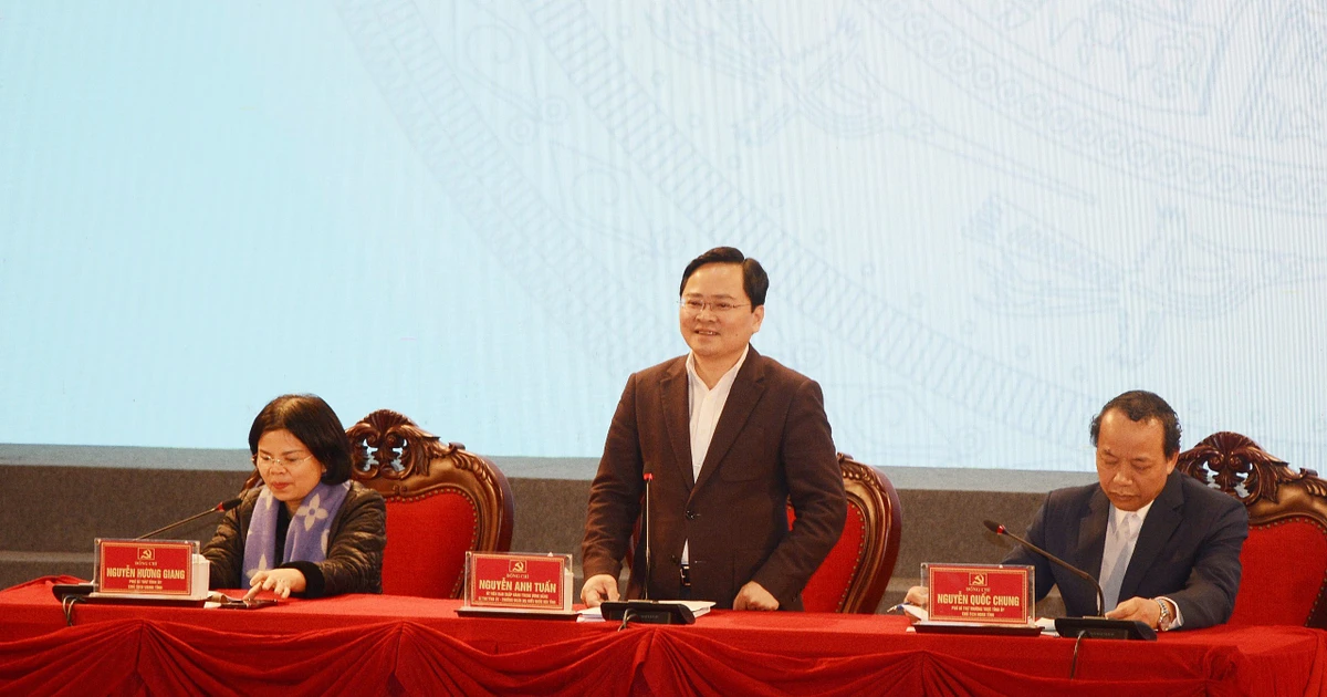 Bí thư Tỉnh ủy Bắc Ninh đối thoại với lãnh đạo cấp xã | Báo Giáo dục và ...