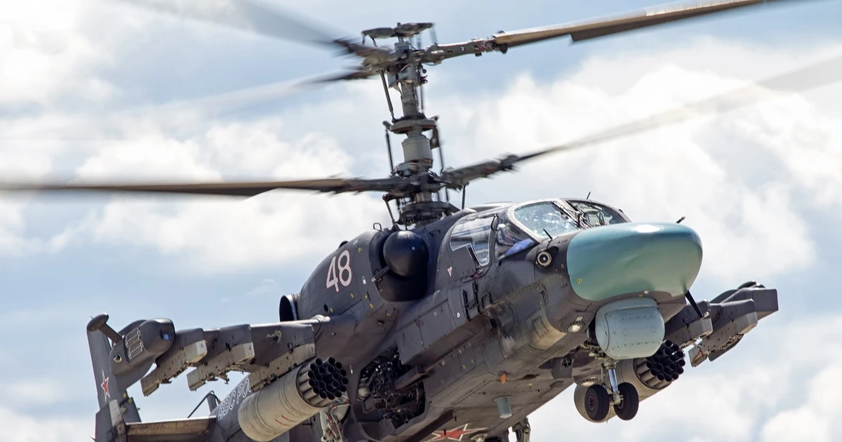 Trực thăng tấn công Ka-52M thêm nguy hiểm với khí tài mới | Báo Giáo ...