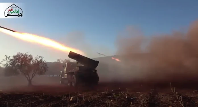 Tấn công dữ dội ở trục Idlib – Hama, Quân đội Syria giành được thị trấn ...