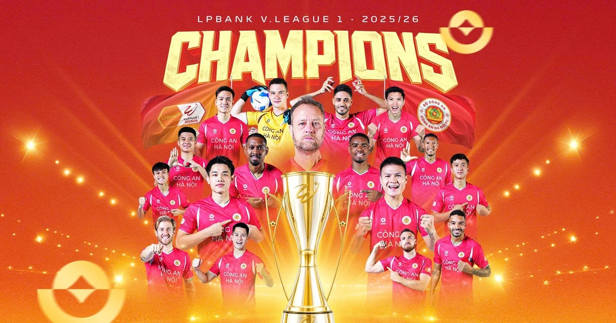 HLV Polking: Công an Hà Nội xứng đáng vô địch V-League