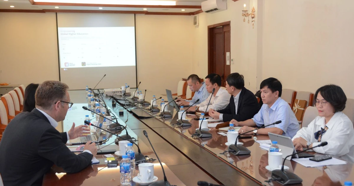 Bộ GD&ĐT làm việc với tổ chức xếp hạng ĐH Times Higher Education | Báo ...