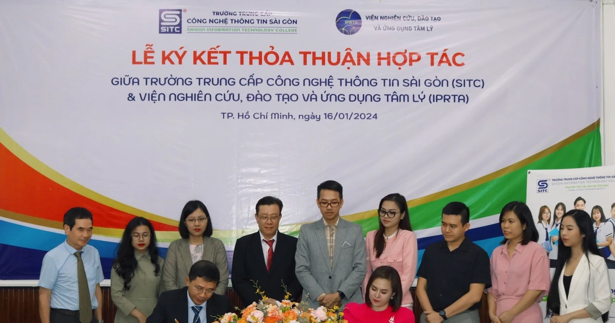 Trường trung cấp công nghệ thông tin Sài Gòn (SITC) hợp tác cùng IPRTA ...