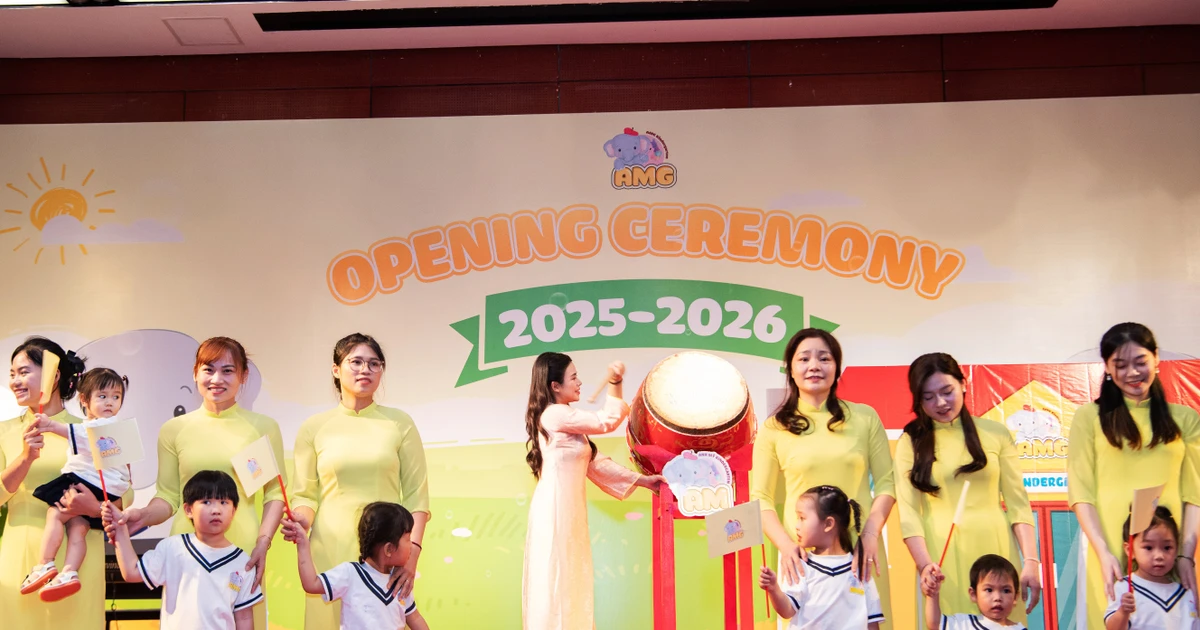 Hệ thống mầm non AMG tổ chức khai giảng năm học 2025 – 2026 | Báo Giáo ...